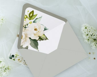 Floral envelopes | Etsy