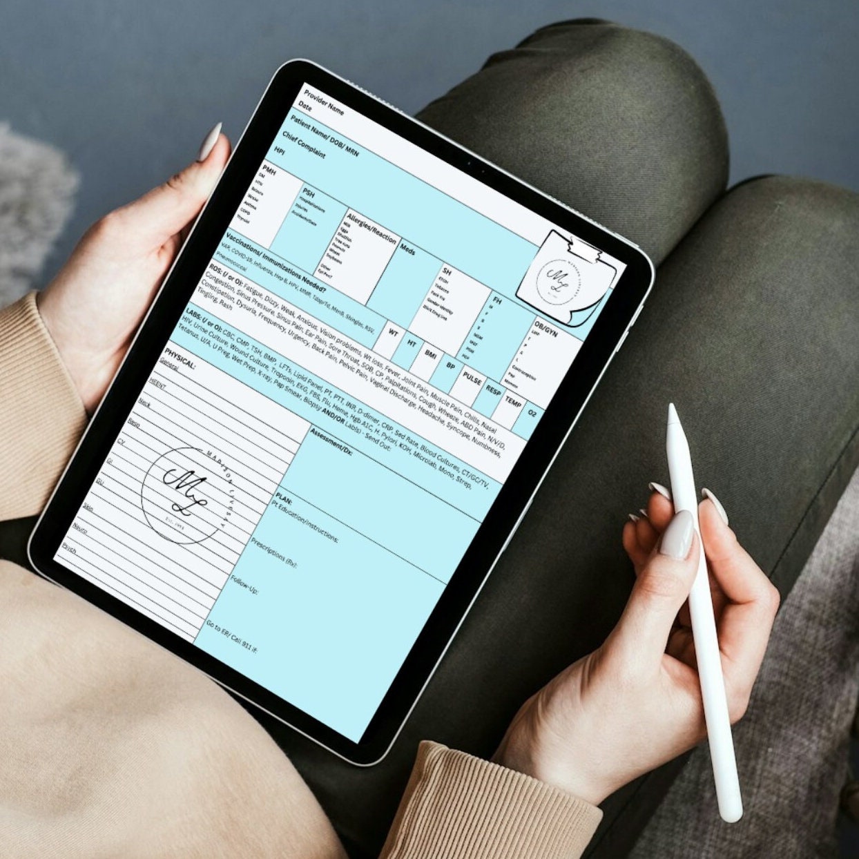 SOAP Note for Nurse Practitioner, Nurse Practitioner Student, SOAP Note ...