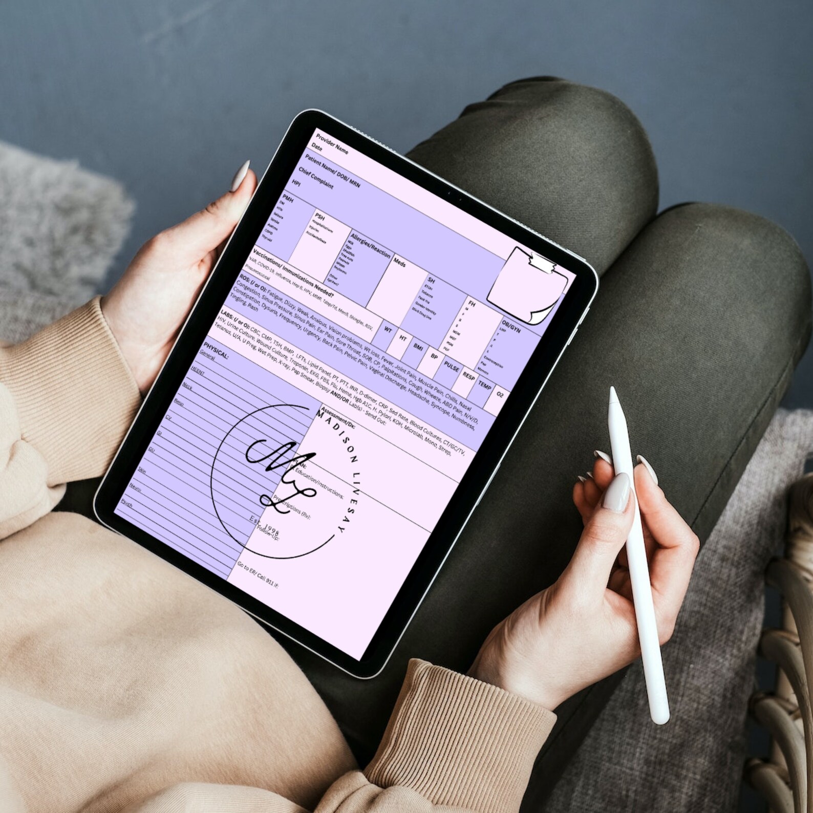 SOAP Note for Nurse Practitioner, Nurse Practitioner Student, SOAP Note ...