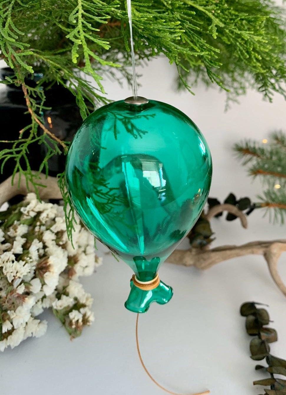 Coloured Balloon Glass Hanging Handmade Decoration Blow Glass | Etsy