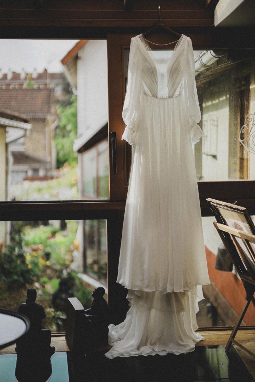 Wedding Dress NAIT With Long Dress by Blammo-biamo Royal - Etsy Canada