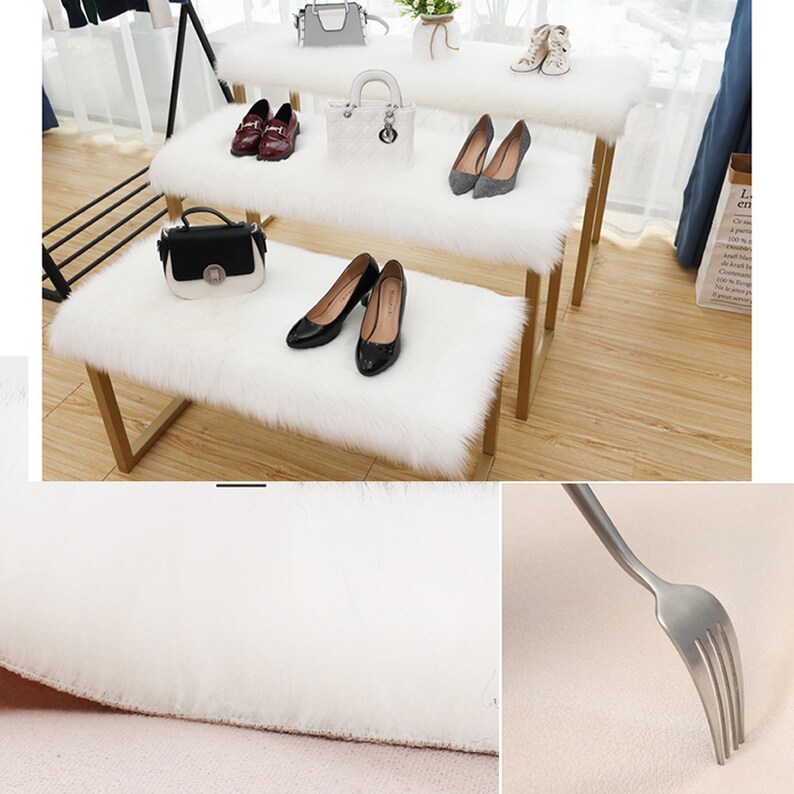 Plush Faux Fur Fabric Photo Props Backdrops Fake Wool Furry | Etsy