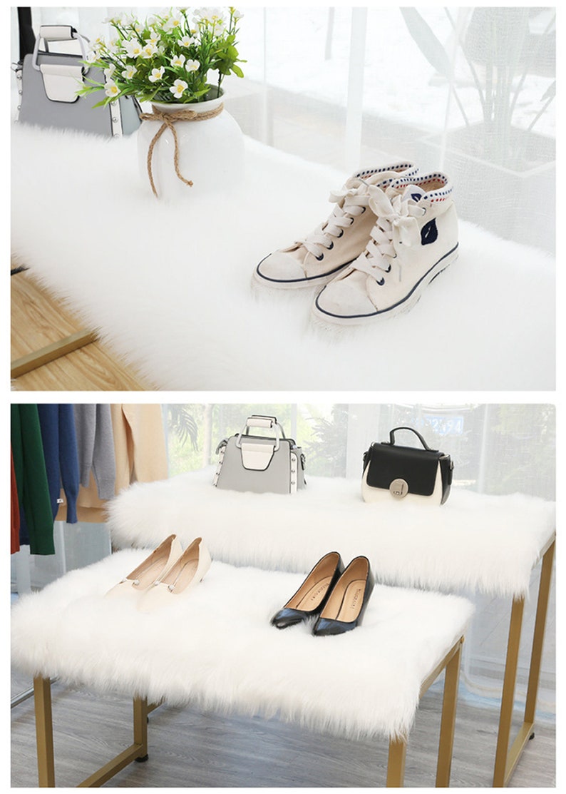 Plush Faux Fur Fabric Photo Props Backdrops Fake Wool Furry | Etsy