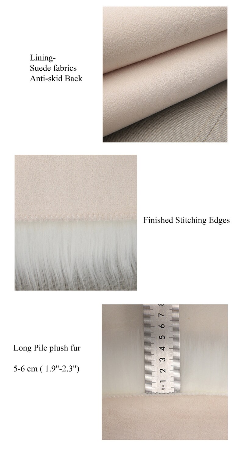 Plush Faux Fur Fabric Photo Props Backdrops Fake Wool Furry | Etsy