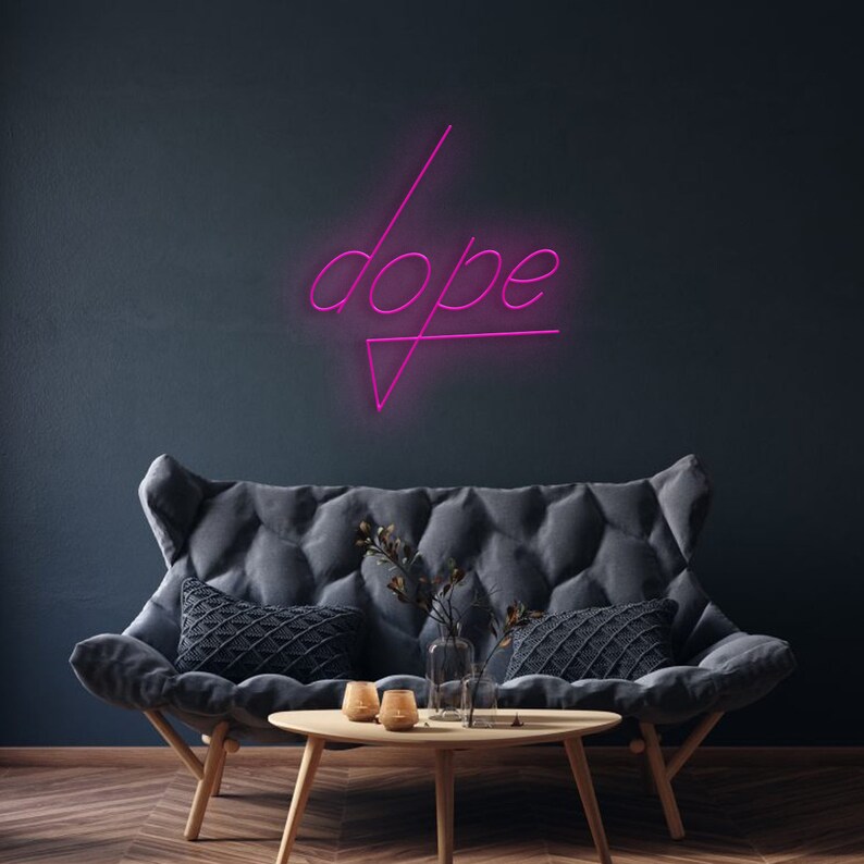 Dope Neon Light Sign | Etsy