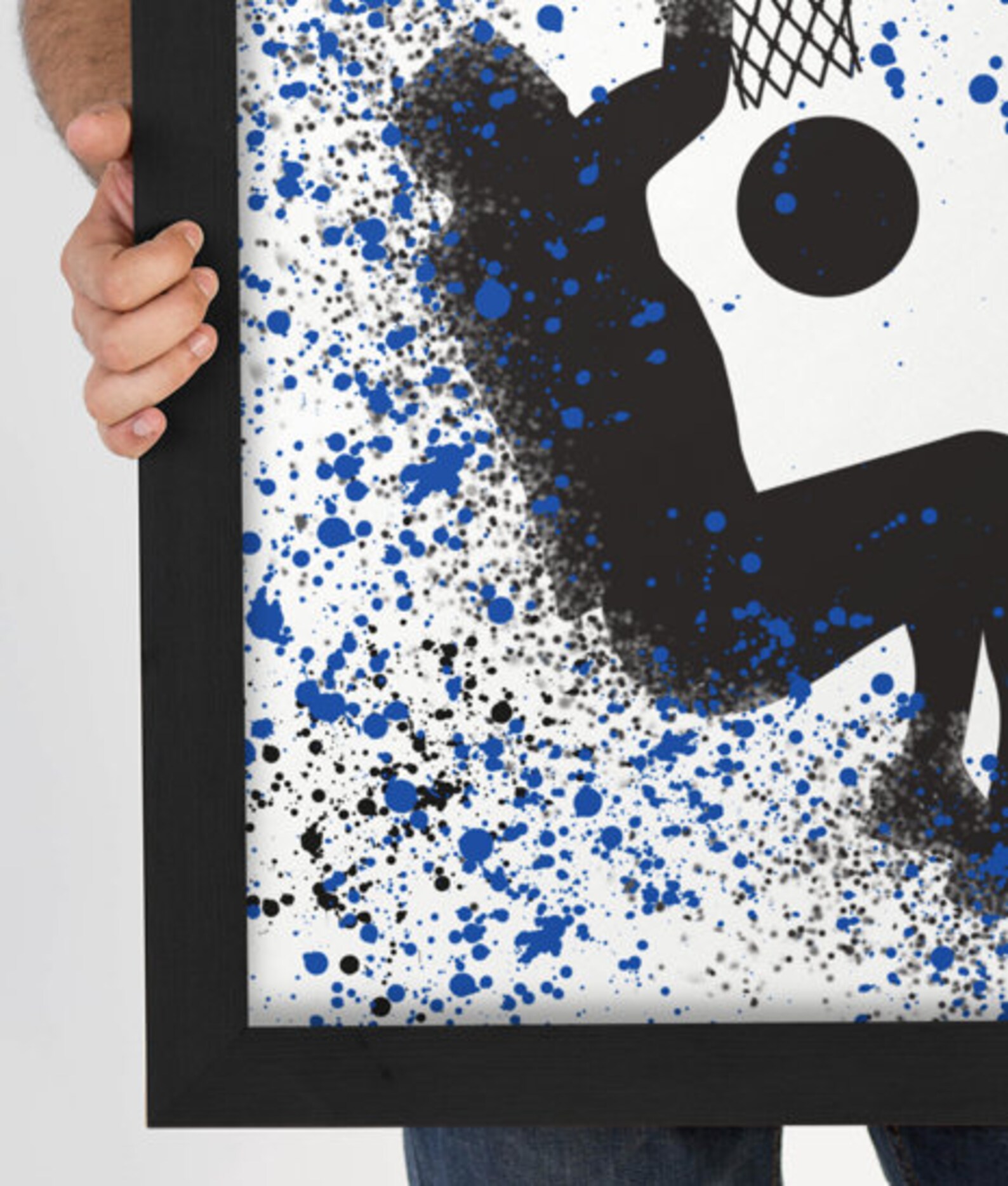Basketball Dunk Art Print: Teenage Boy Room Decor - Etsy UK