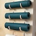 Hanger Wall Mount for Yoga Mats, Exercise Mat Hook, Gym Hanger Shelf ...