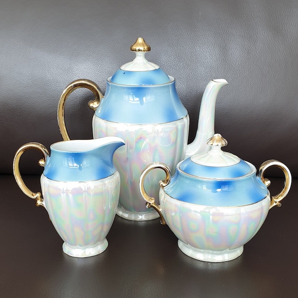 Czechoslovakia Tea Set Luster - Etsy