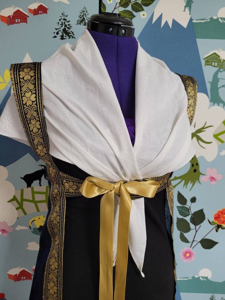 Regency Overdress Open Front // Jane Austen Dress // Regency Dress ...