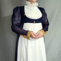 Regency Dress - Etsy