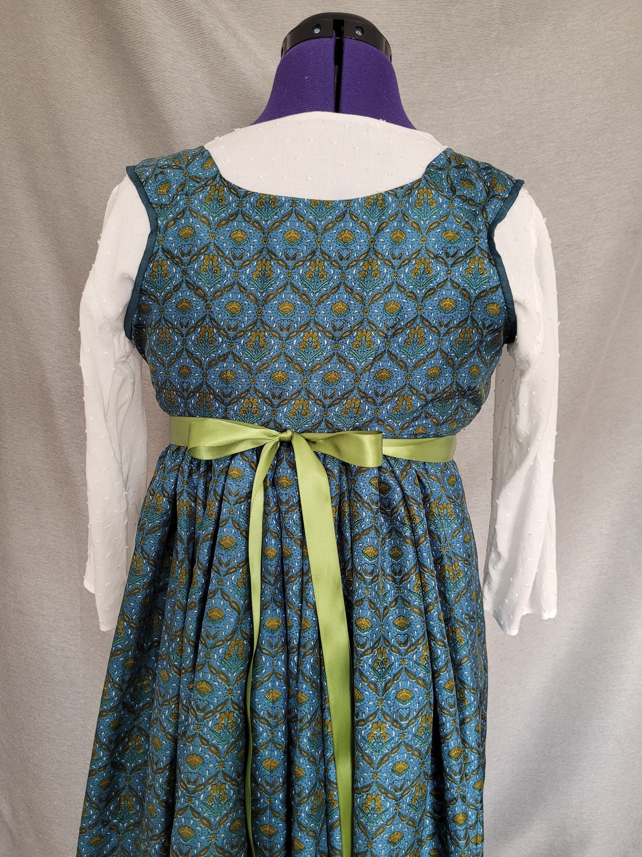 Regency Dress // Jane Austen Dress // Regency Drawstring Dress - Etsy