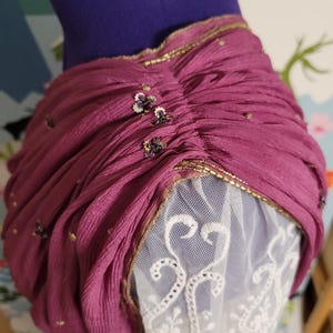 Regency Overdress One Shoulder Half Length // Jane Austen Dress ...