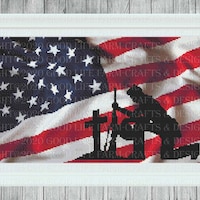 Army PDF Cross Stitch Pattern - Etsy