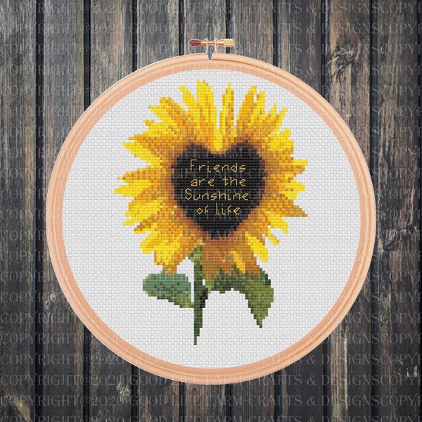 Sunshine Cross Stitch Pattern - Etsy