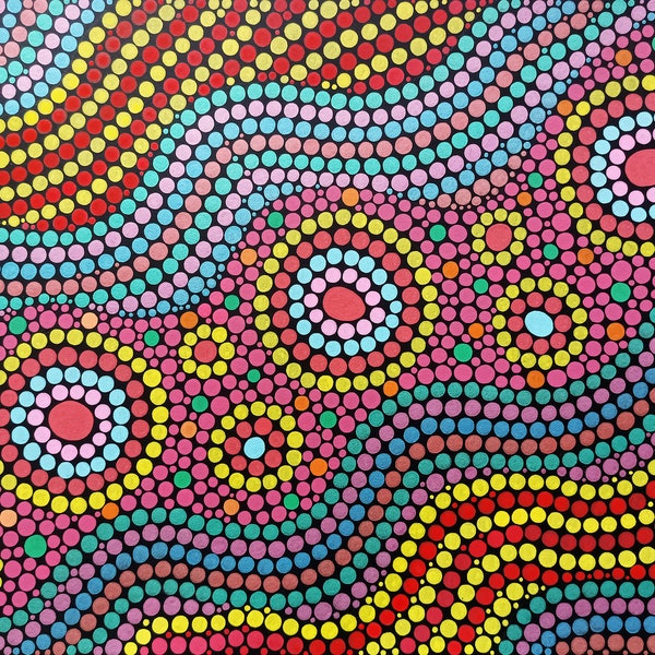 Dot Painting - Etsy