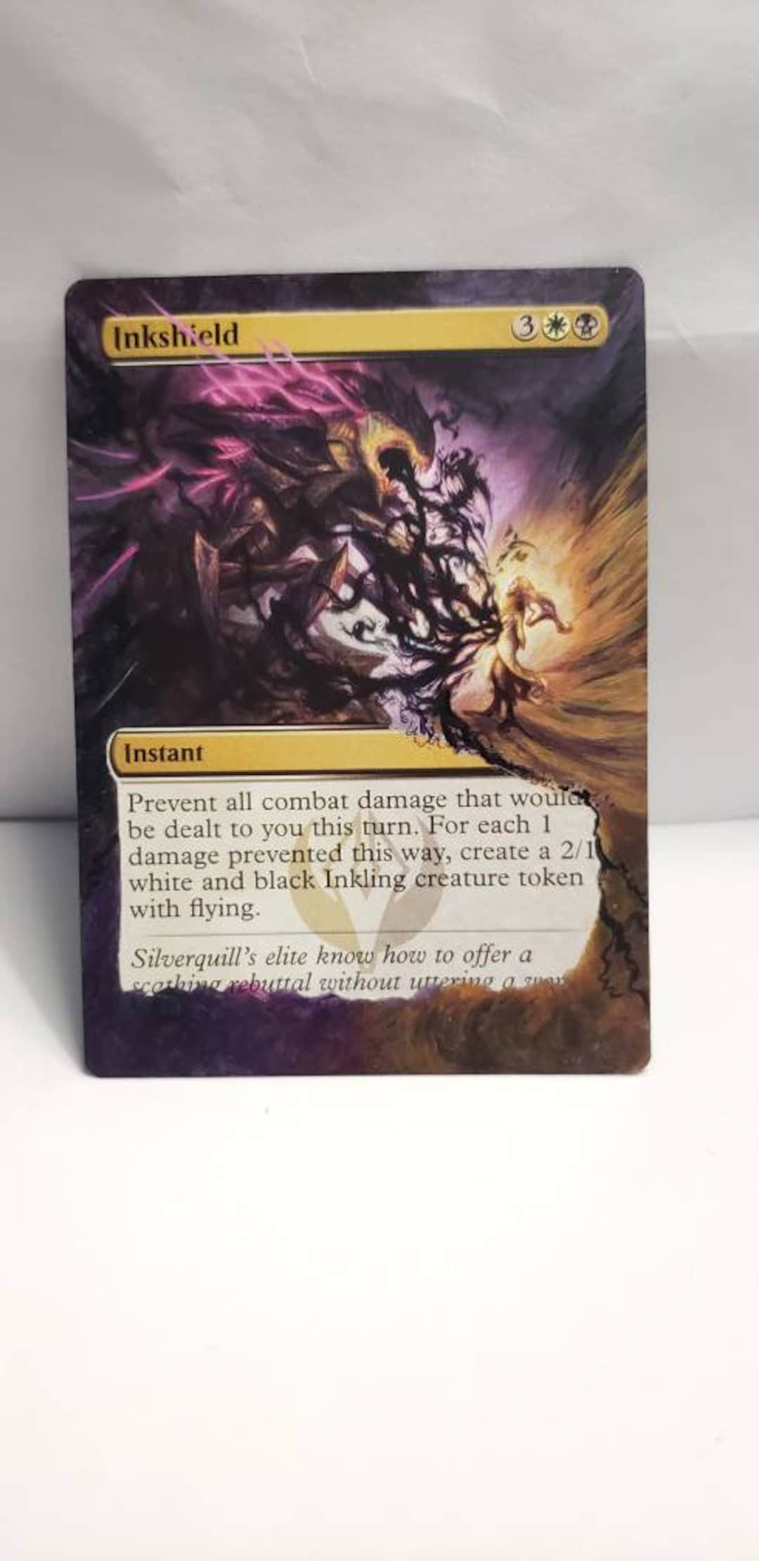Inkshield - MTG Altered Art - Manipulatedmtg - Etsy