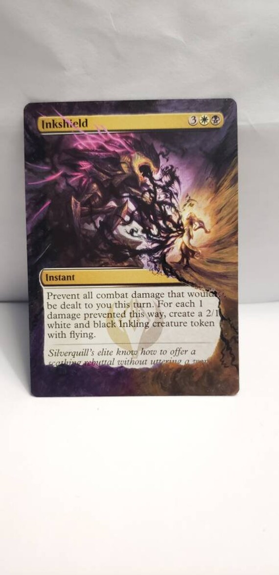 Inkshield MTG Altered Art Manipulatedmtg | Etsy