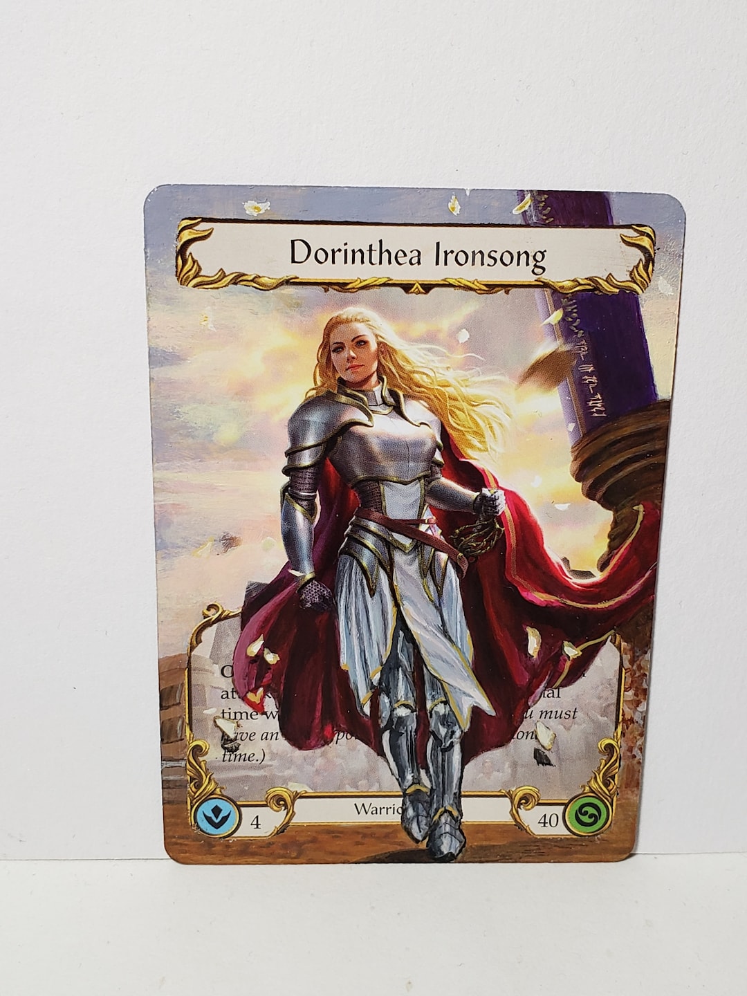 Dorinthea Ironsong - Flesh and Blood Altered Art - Manipulatedmtg - Etsy