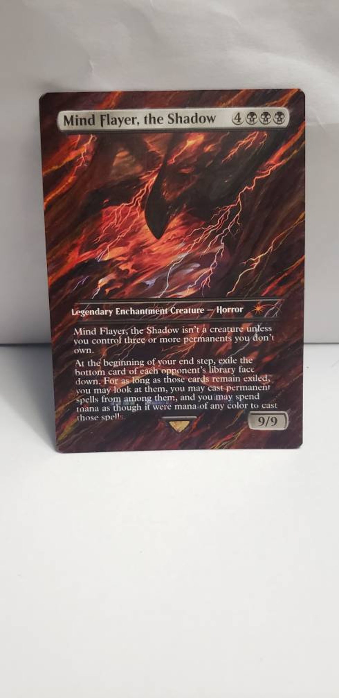 Mind Flayer the Shadow MTG Altered Art Manipulatedmtg - Etsy