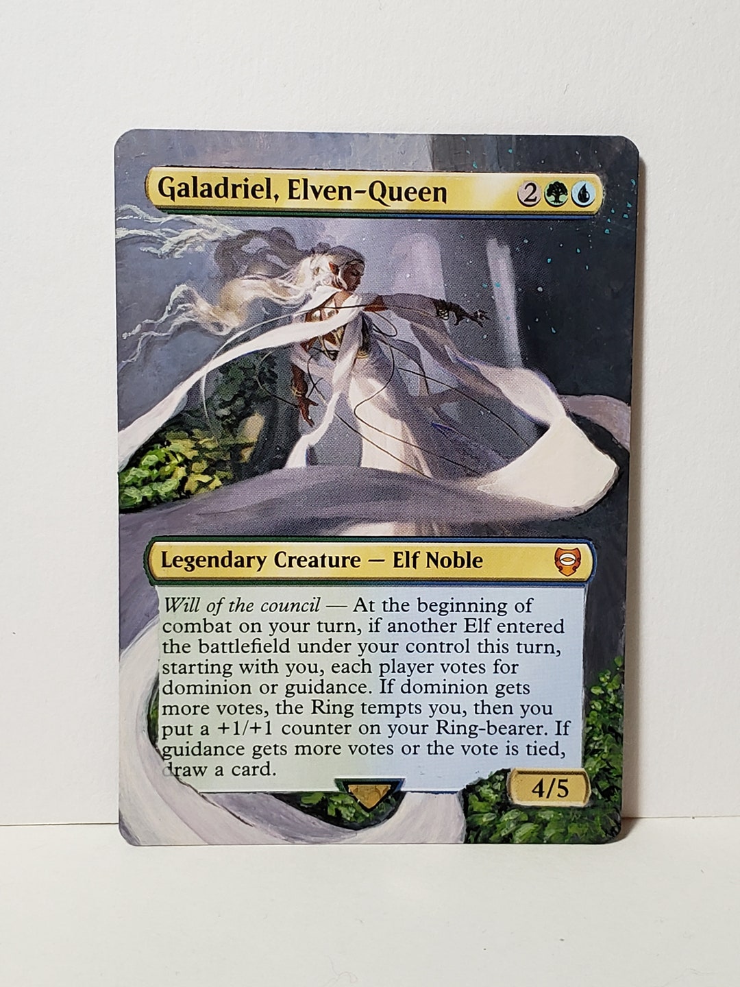 Galadriel, Elven-queen - MTG Altered Art - Manipulatedmtg - Etsy