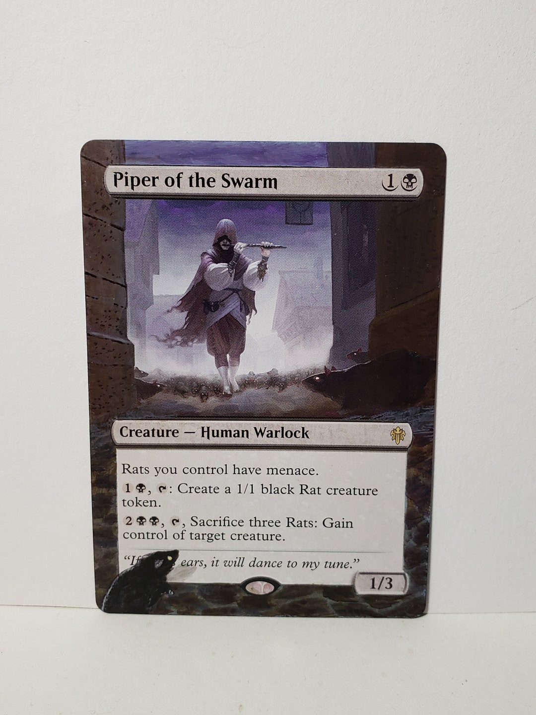 Piper of the Swarm MTG Altered Art Manipulatedmtg - Etsy