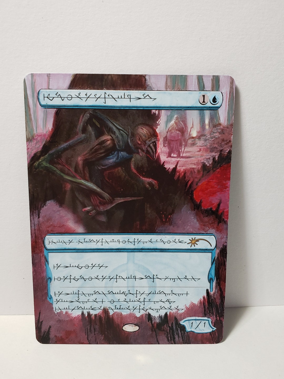 Blighted Agent - MTG Altered Art - Manipulatedmtg - Etsy