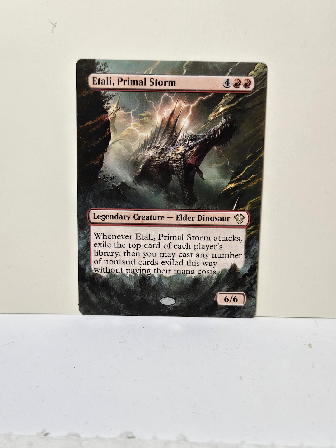 Etali, Primal Storm - MTG Altered Art - Manipulatedmtg - Etsy