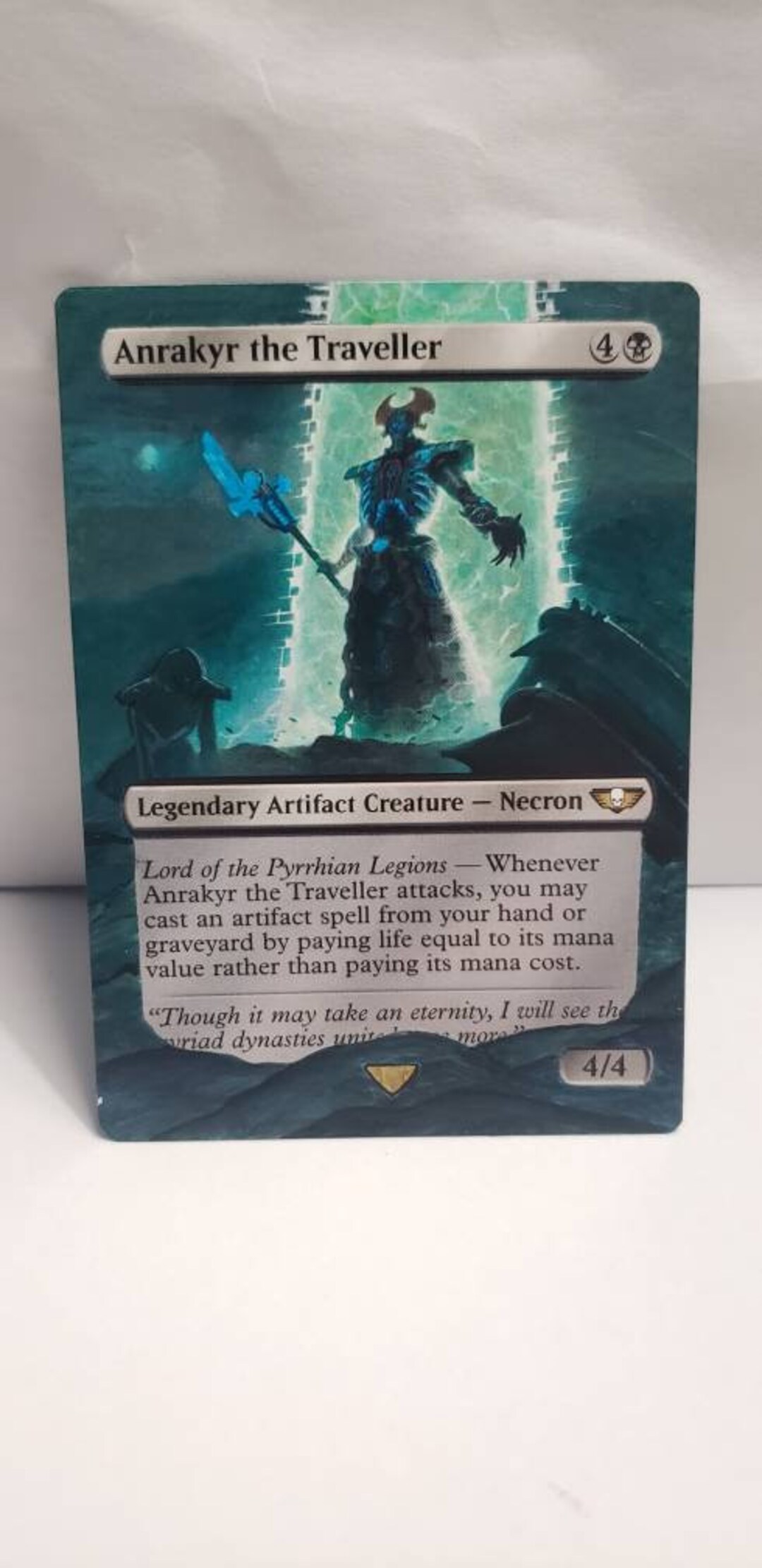 Anrakyr the Traveller MTG Altered Art Manipulatedmtg - Etsy