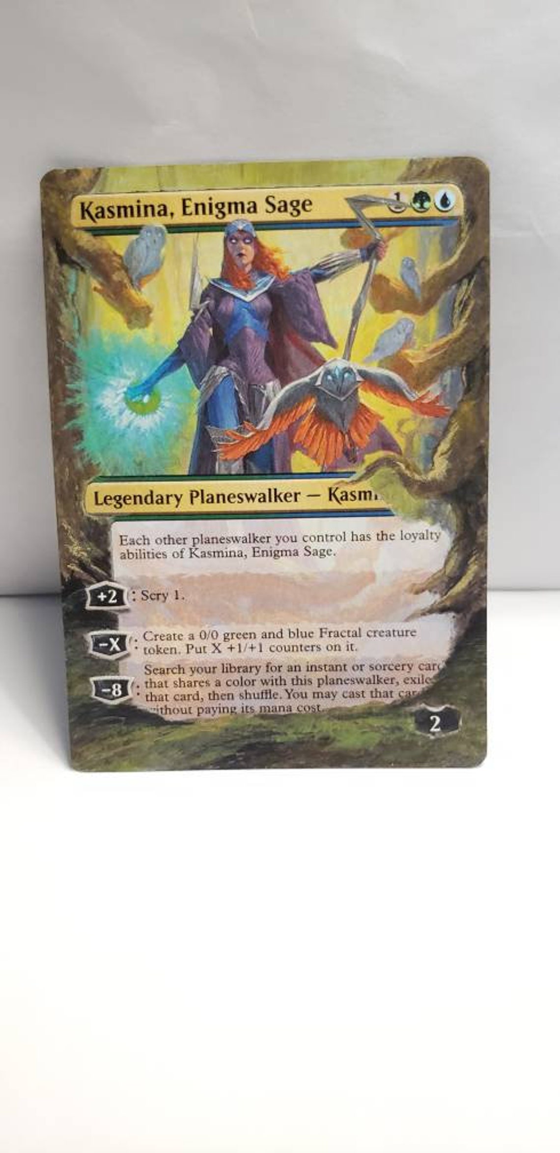 Kasmina Enigma Sage MTG Altered Art ManipulatedMTG | Etsy