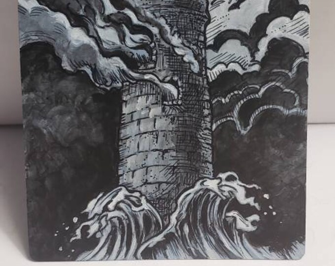Command Tower - MTG Altered Art - Manipulatedmtg - Etsy