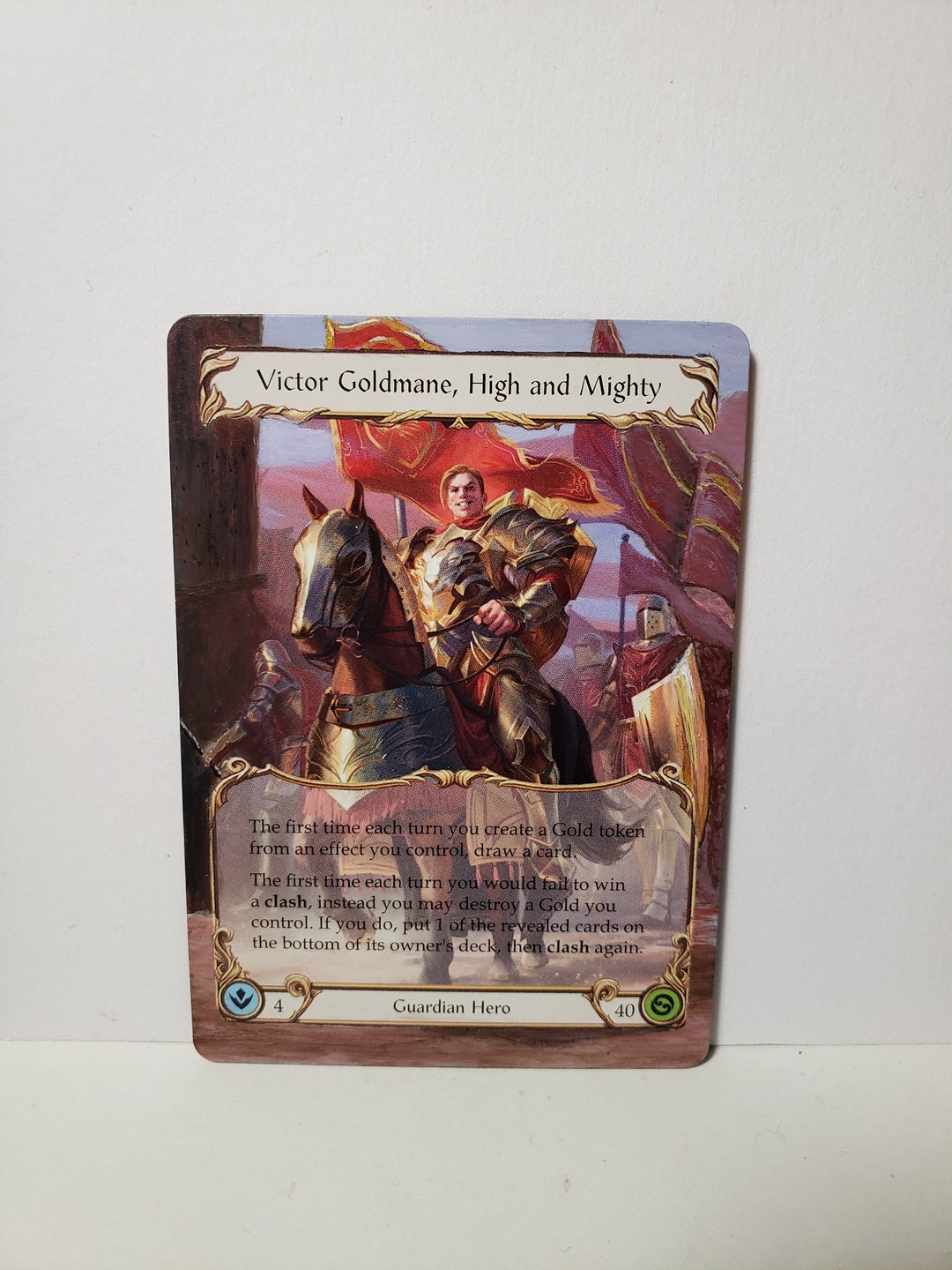 Victor Goldmane, High and Mighty - Flesh and Blood Altered Art ...