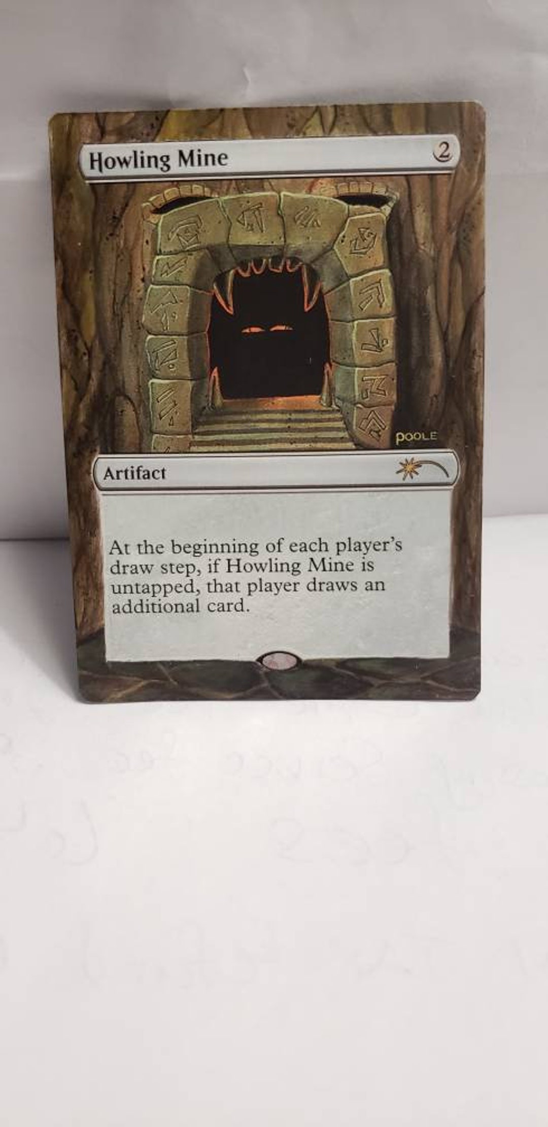 Howling Mine MTG Altered Art Manipulatedmtg - Etsy
