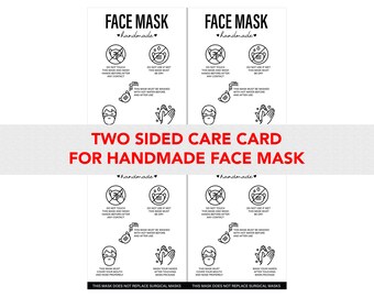 Two Sided Mask - Etsy