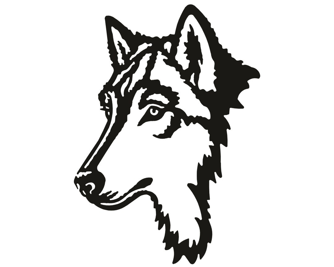 Wolf Design Metal Wall Art Decor-wolf Sign-metall Wandkunst Art Mural ...