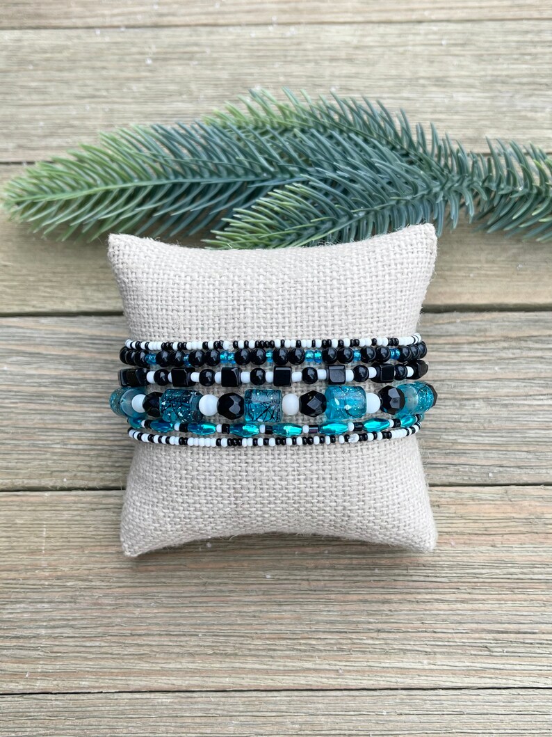 Stackable Bracelet Set / Beaded Bracelet Set / Stack Bundle - Etsy