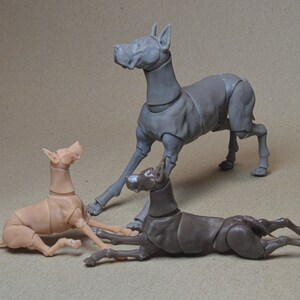 Dogboss BJD Art Doll //articulate Dog Doll/different Colours/paintable ...