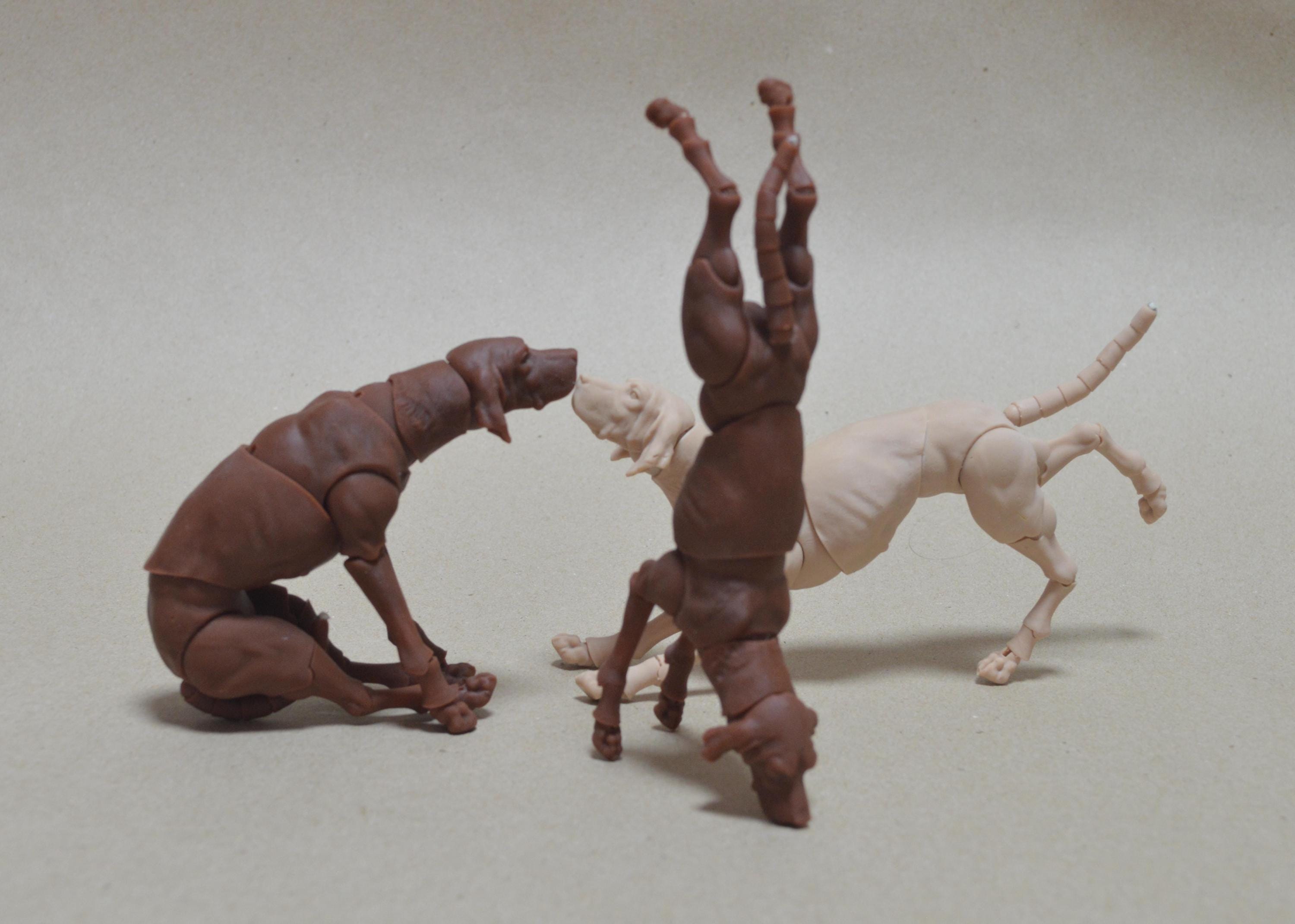 Hunter Dog(vizsla) BJD Art Doll //articulate Dog Doll/different Colours ...