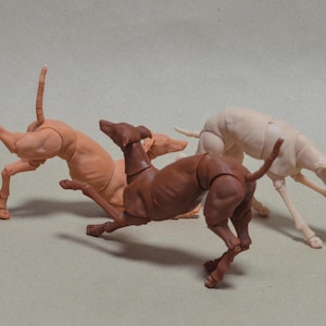 Hunter Dog(lurcher) BJD Art Doll //articulate Dog Doll/different ...