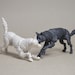 Wolf BJD Art Doll //articulate Wolf Doll/different Colours/paintable ...