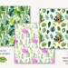 Jungle Animals Digital Paper. Watercolor Safari Scrapbook Pattern ...