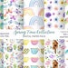 Watercolor Flower Digital Paper Pack. Spring Paper. Summer | Etsy