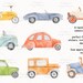 Watercolor Race Car Clipart Png, Kid Nursery Clipart, Boy Birthday and ...