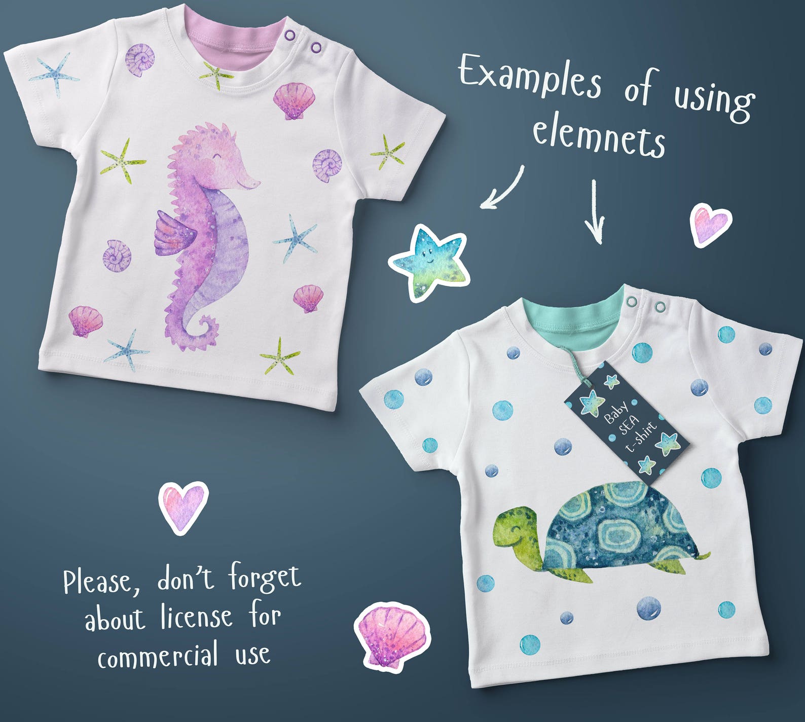 Sea Watercolor Clipart Ocean Clip Art Whale Narwhal Fur | Etsy