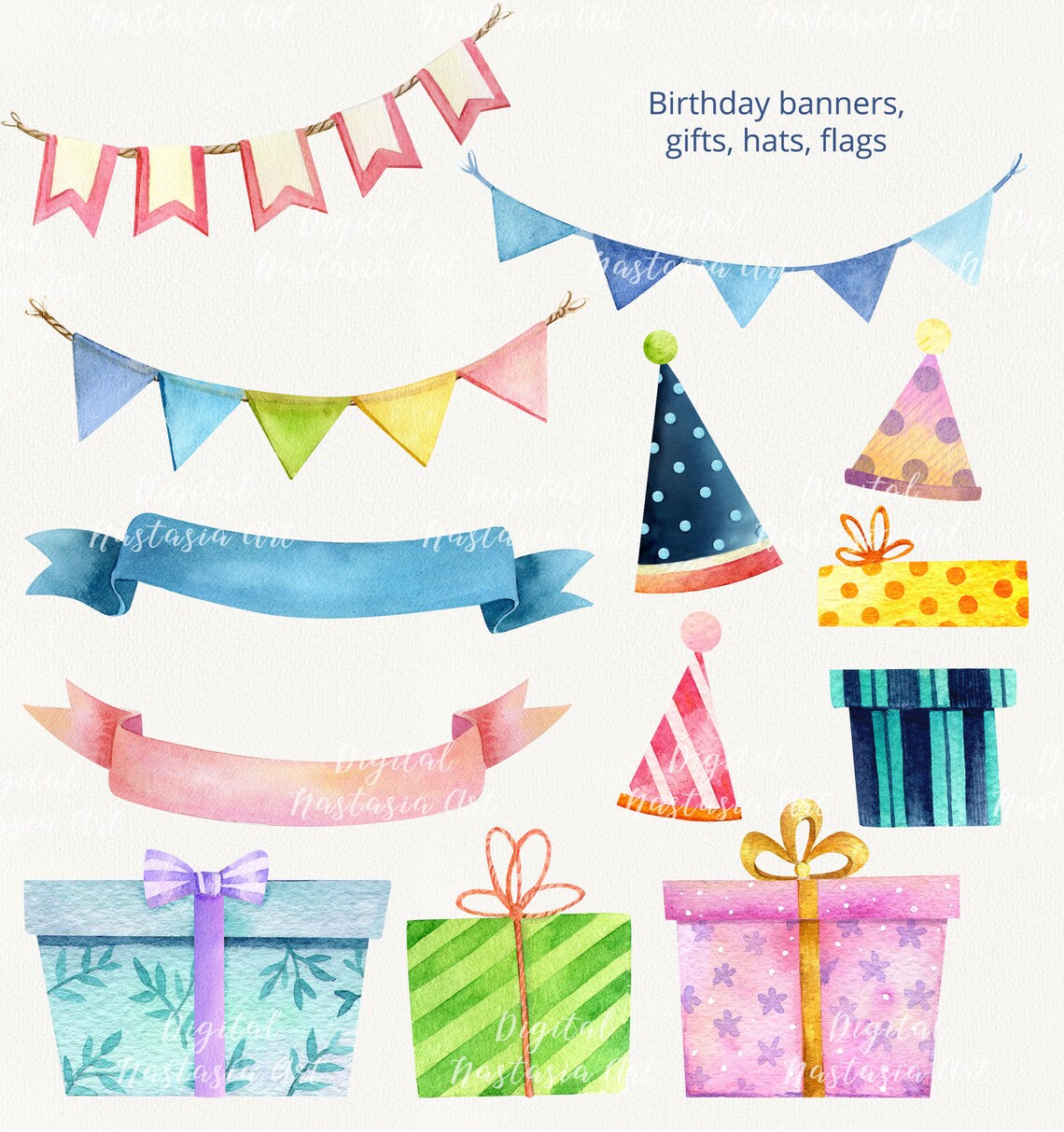 Happy Birthday Clipart Colorful Confetti Balloon Clip Art - Etsy