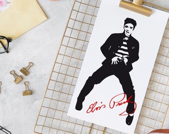 Elvis Presley Dxf - Etsy