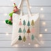 Personalized Christmas Tote Bags Custom Xmas Noel Totes Bag Gifts ...