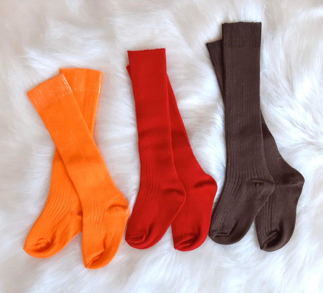 Baby Knee High Red Socks Christmas - Baby Fall Knee High Socks ...