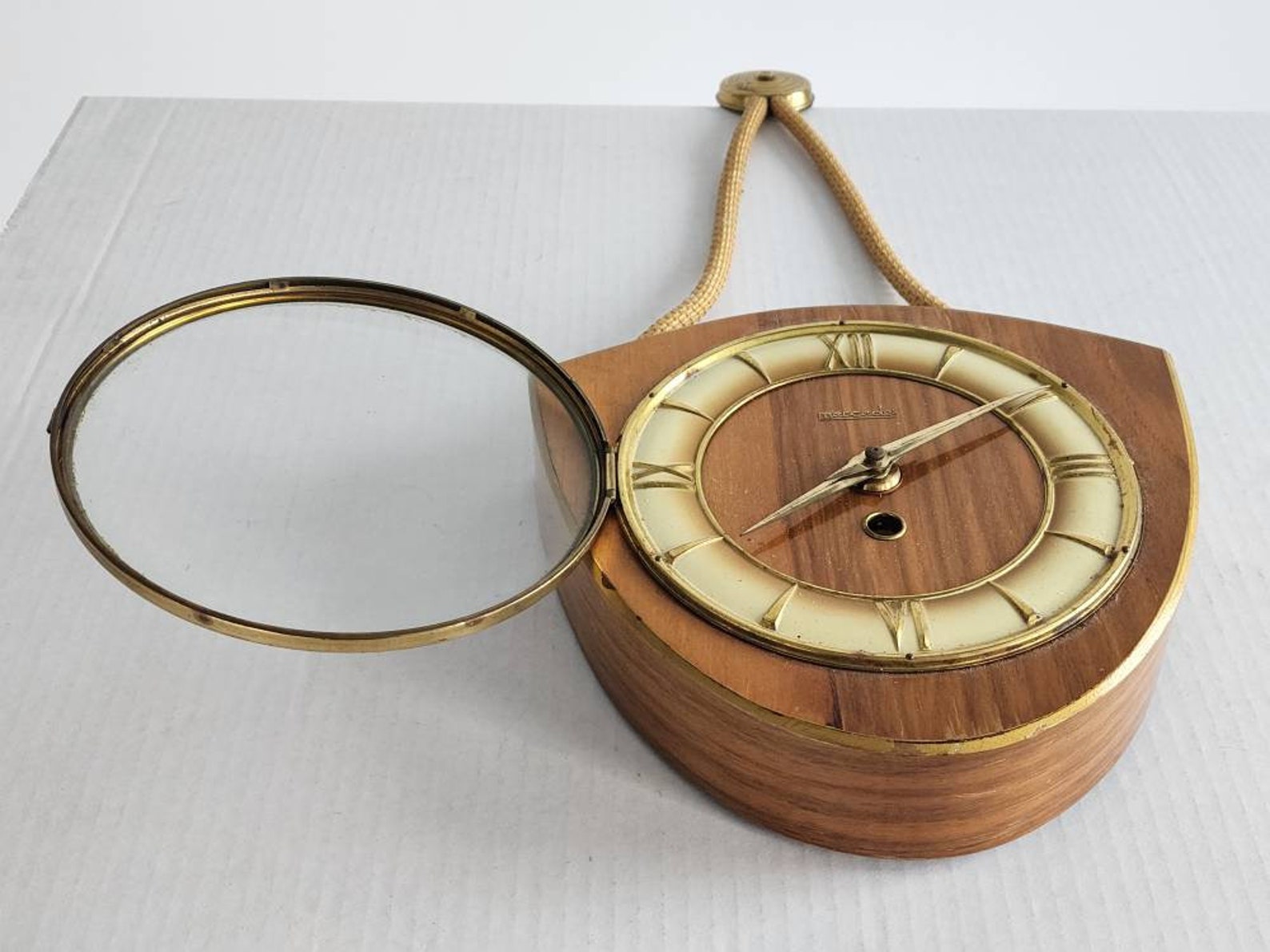 WALL CLOCK A Key MERCEDES 1950 - Etsy