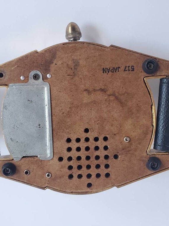 1950 GIANT WRIST WATCH Am Radio made in Japan - Gem