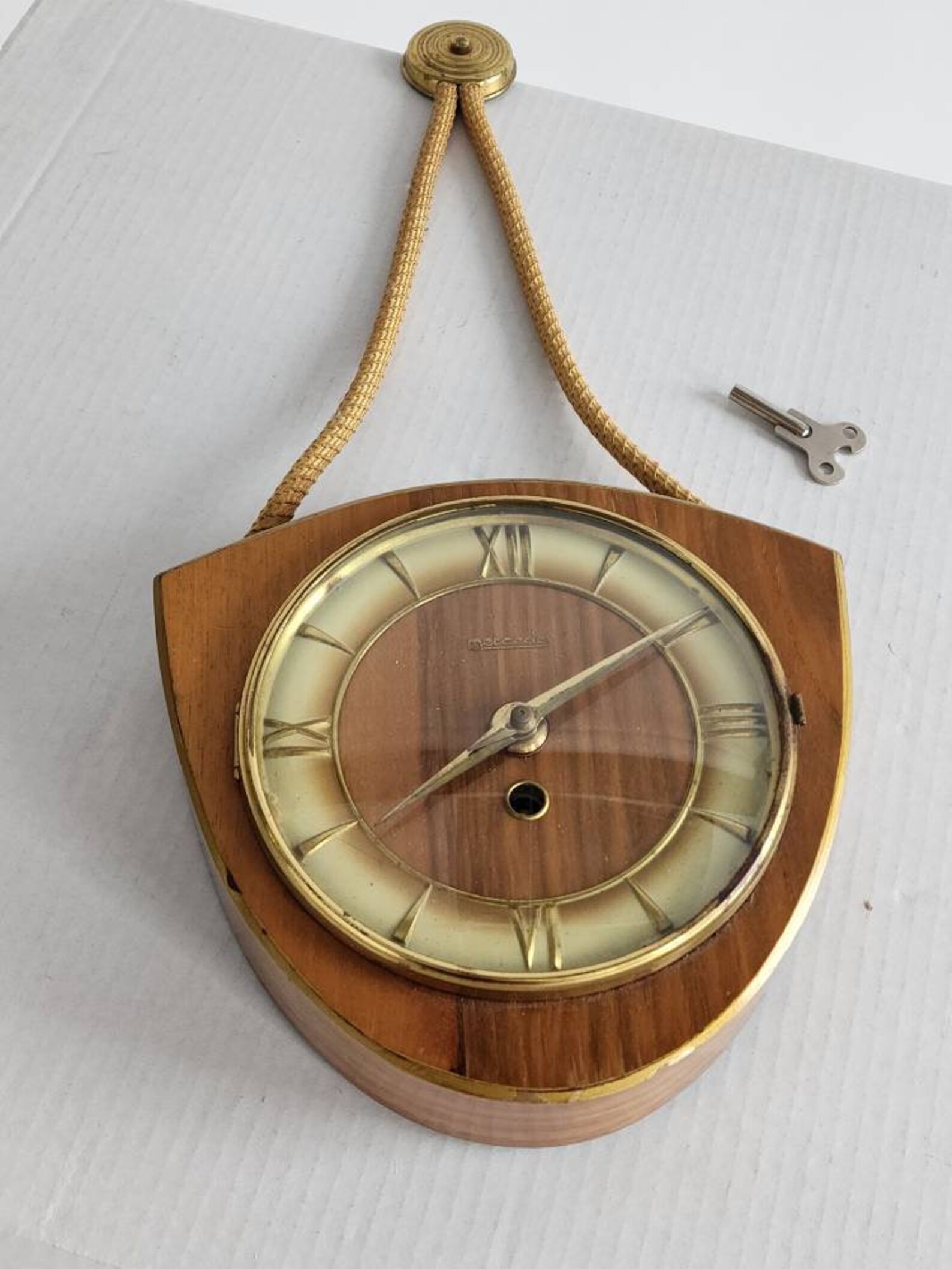 WALL CLOCK A Key MERCEDES 1950 - Etsy